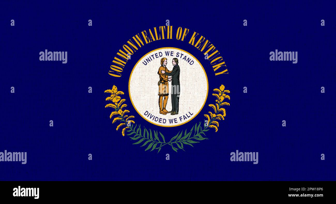 Flags of U.S. states Fabric Flag Kentucky, Flag Of Kentucky. Flag of ...