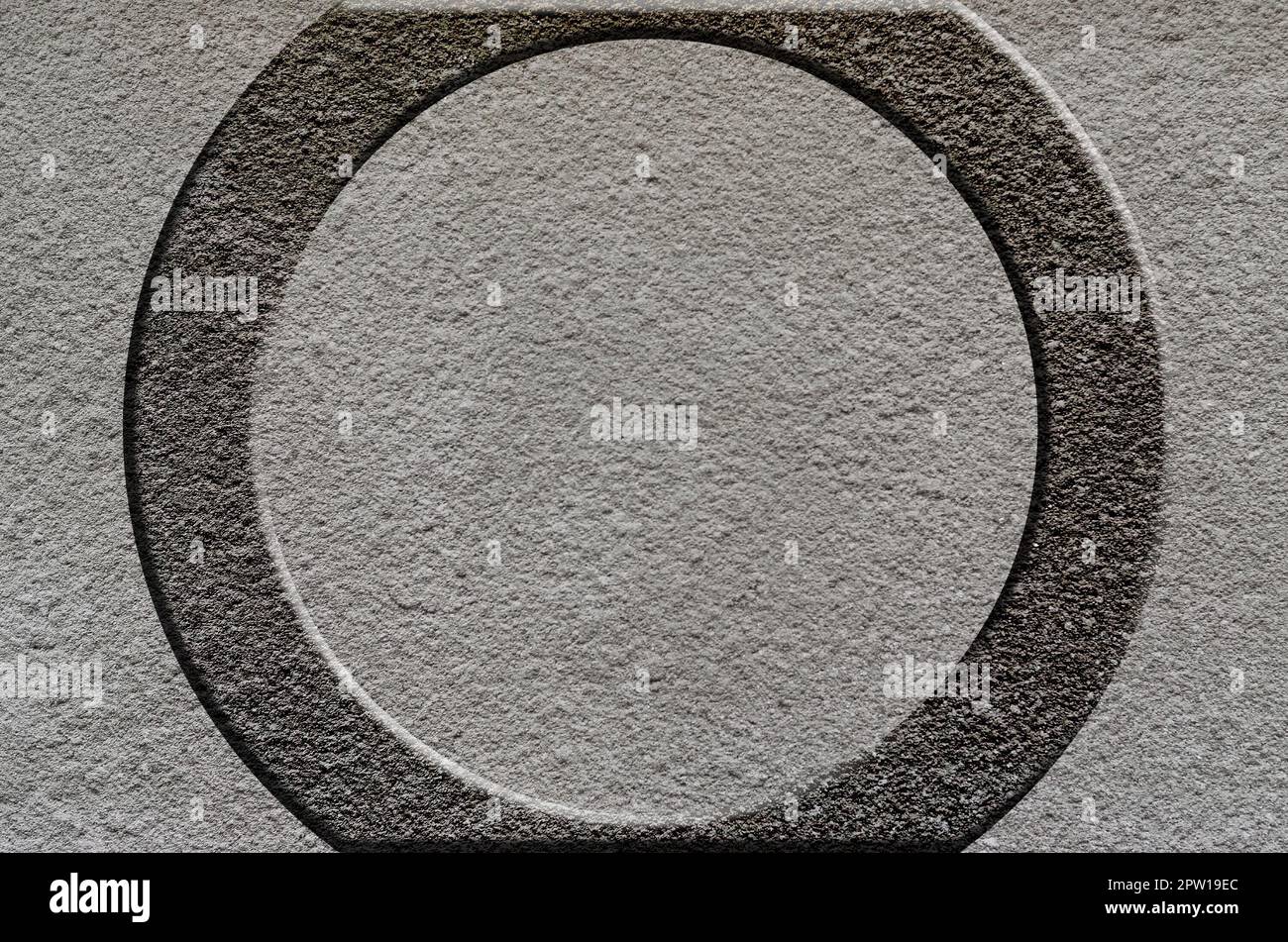 Texture of rough concrete surface with bulky gray highlighted portions ...