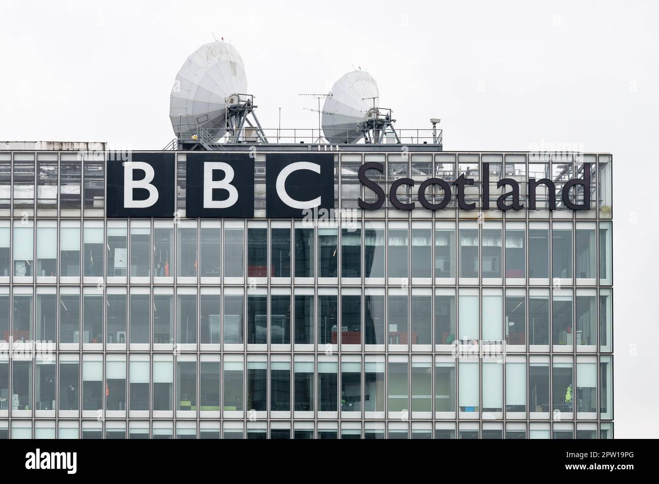 BBC Scotland, Glasgow, Scotland, UK Stock Photo - Alamy