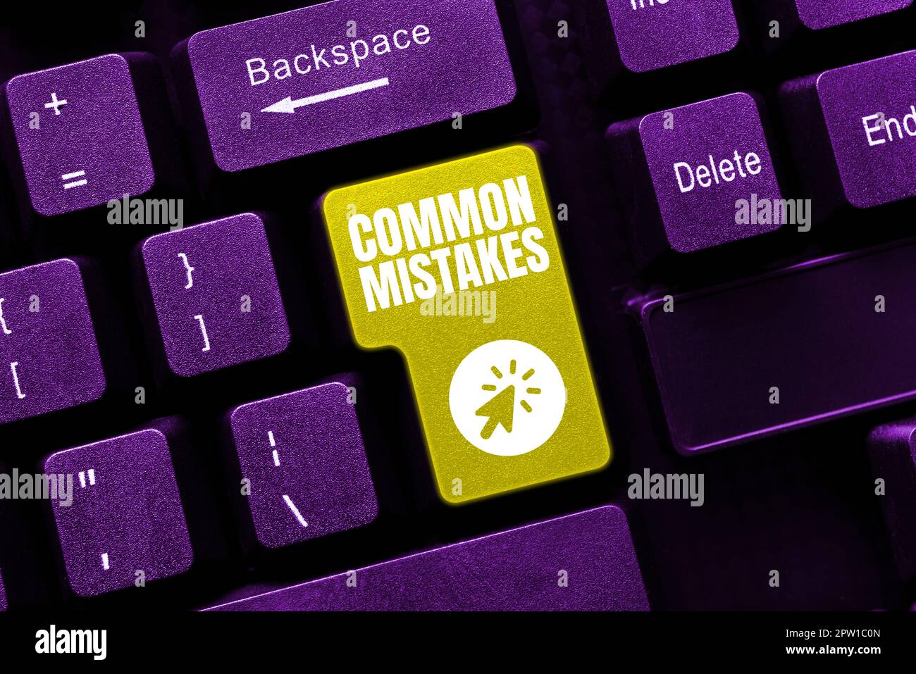 Inspiration showing sign Common Mistakes, Word Written on actions that ...