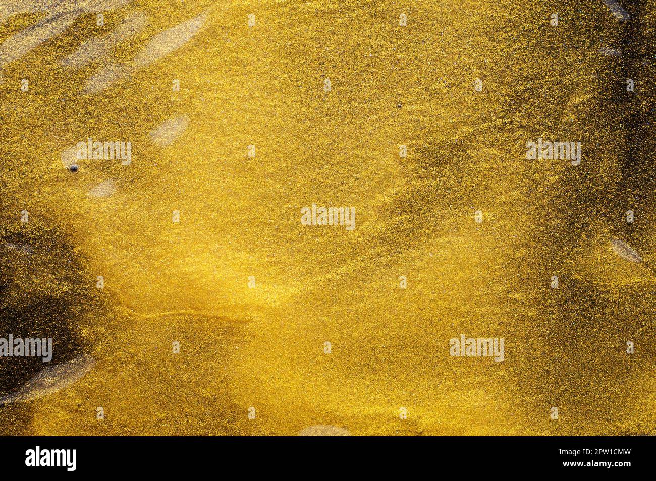 Texture of golden gel face mask Stock Photo - Alamy