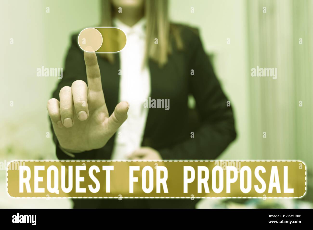 Conceptual caption Request For Proposal, Business showcase document ...