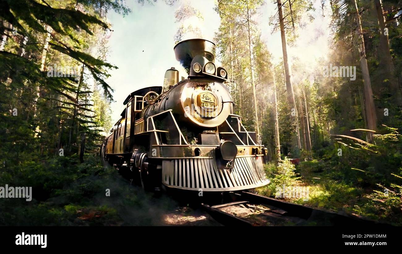 Steam train poster hi-res stock photography and images - Alamy