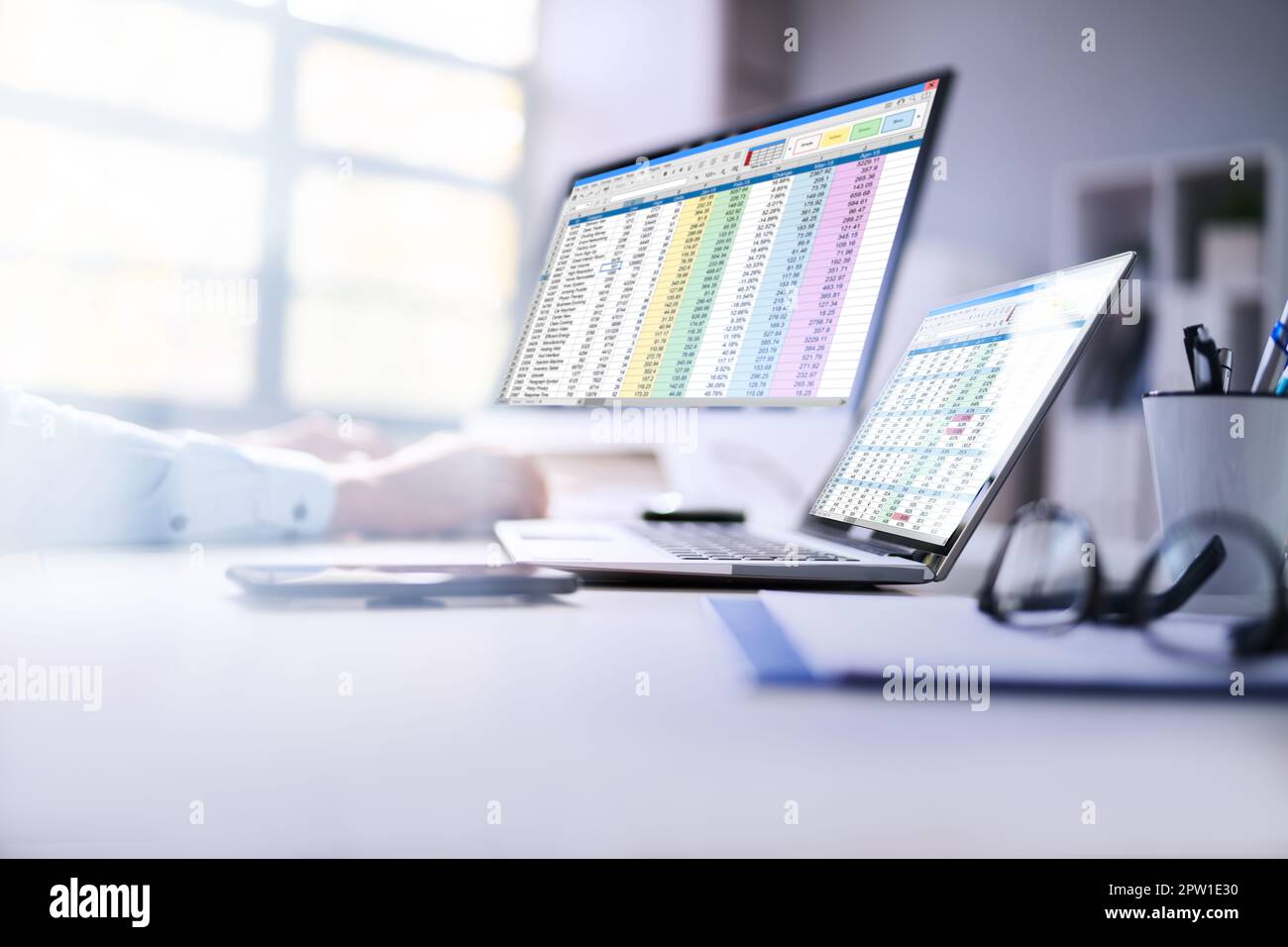 Medical Coding Bill And Billing Codes Spreadsheets Stock Photo - Alamy