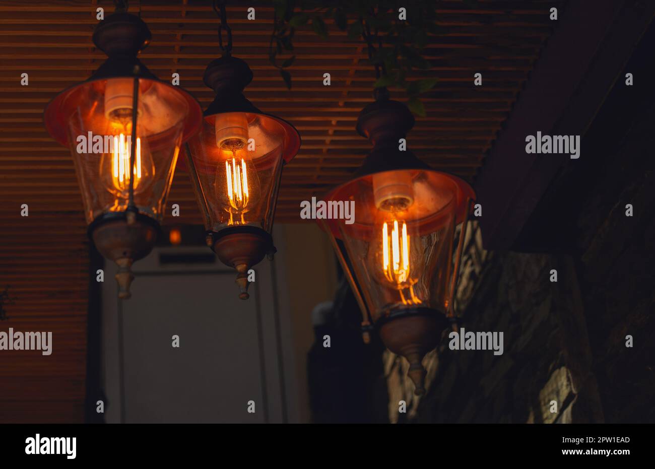 Decorative star lamps hi-res stock photography and images - Alamy