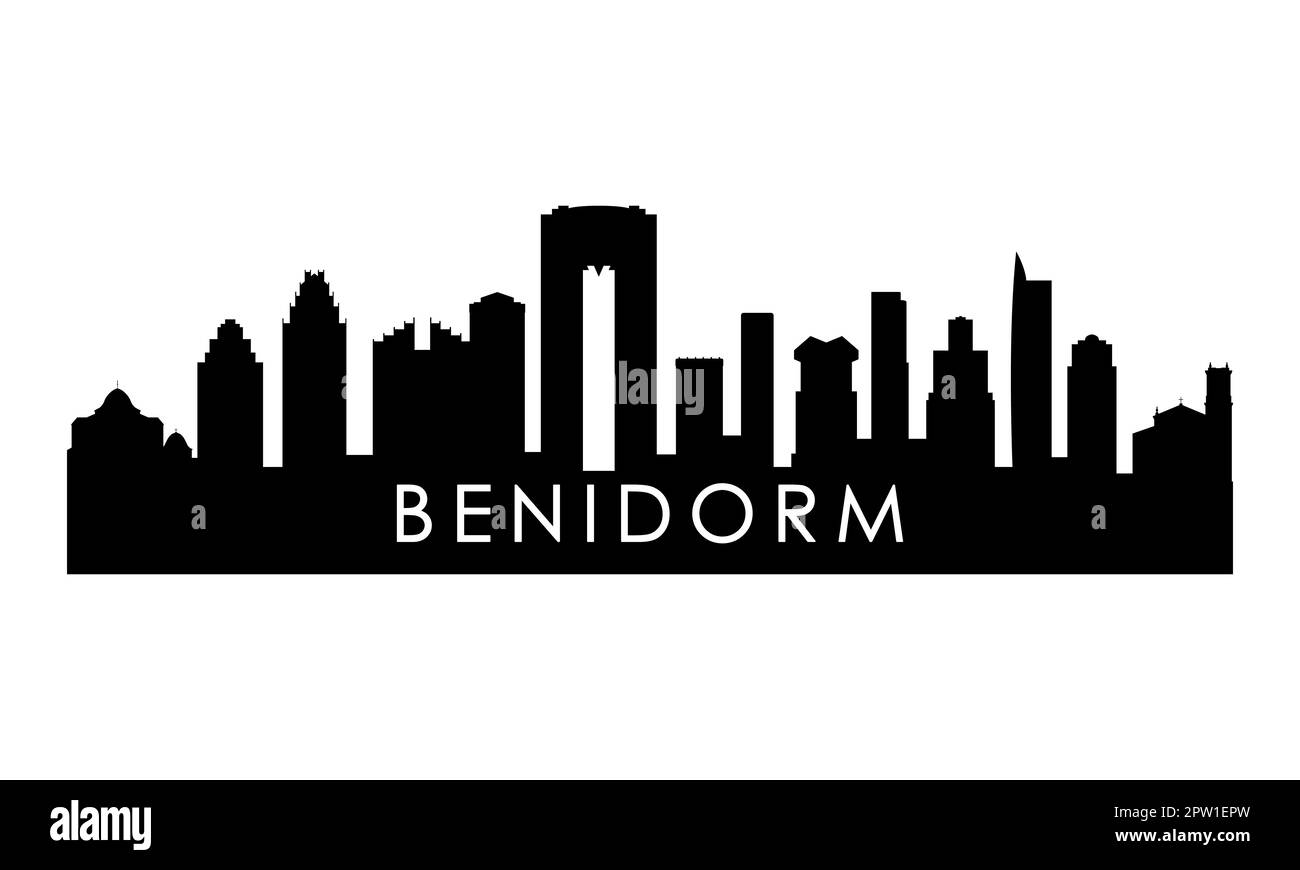 Shape benidorm Stock Vector Images - Alamy