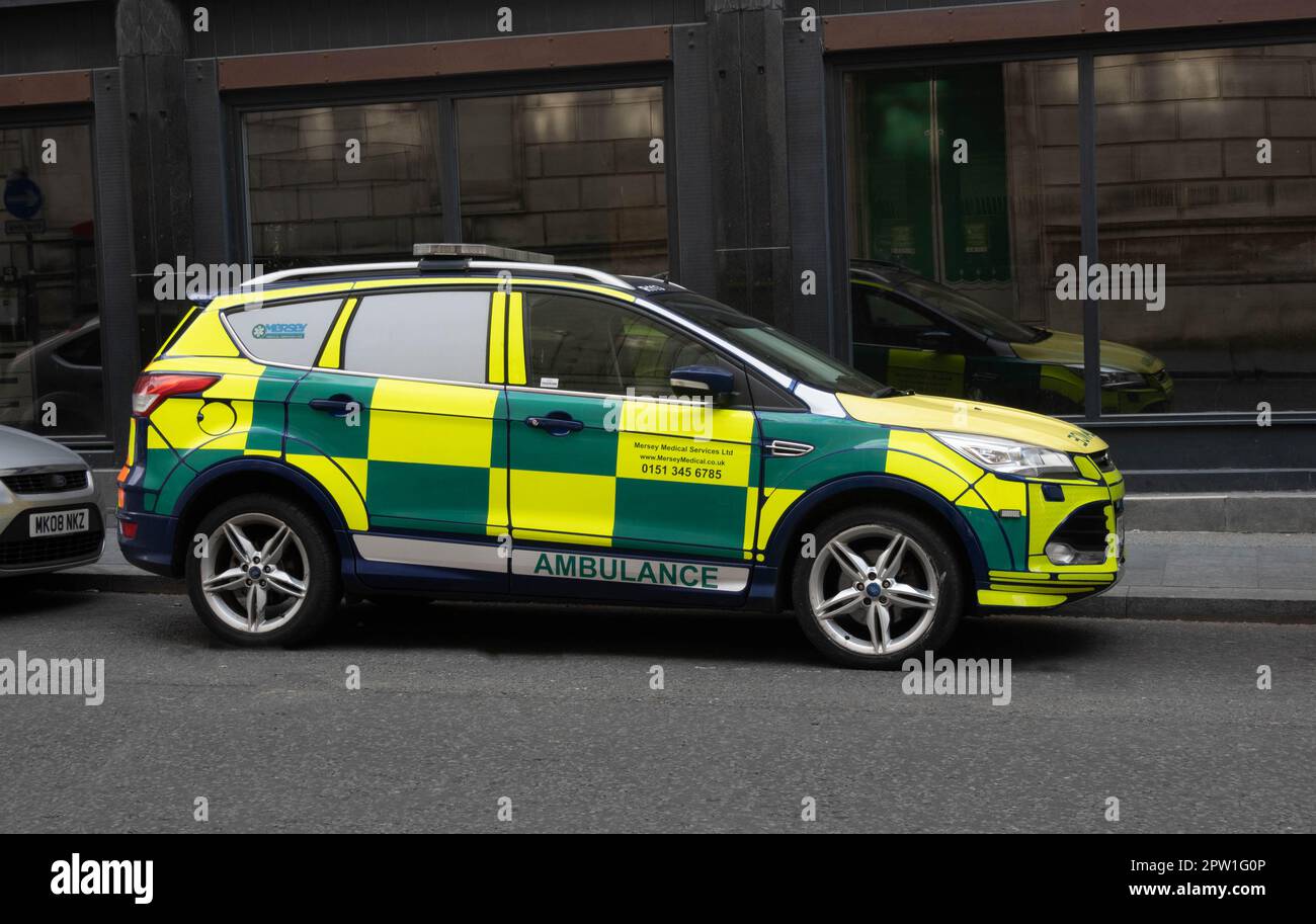 Liverpool ambulance hi-res stock photography and images - Alamy