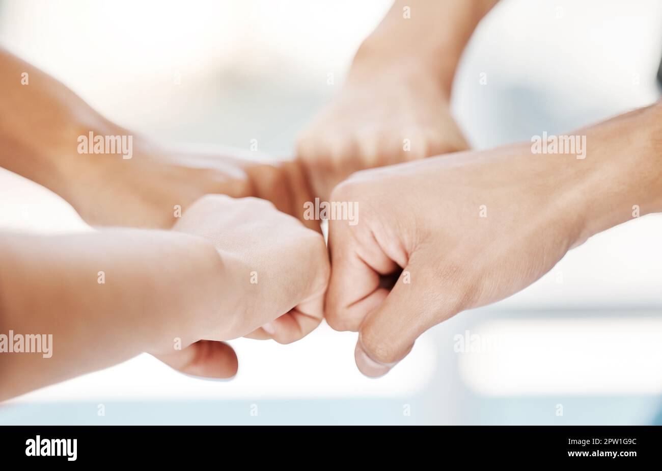 Multiracial hands making a circle hi-res stock photography and images ...
