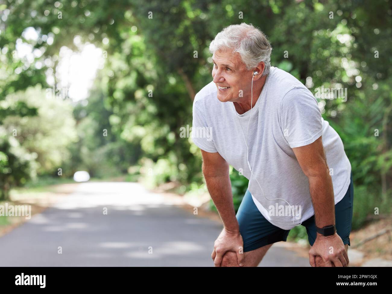 Catching breath old man hi-res stock photography and images - Alamy