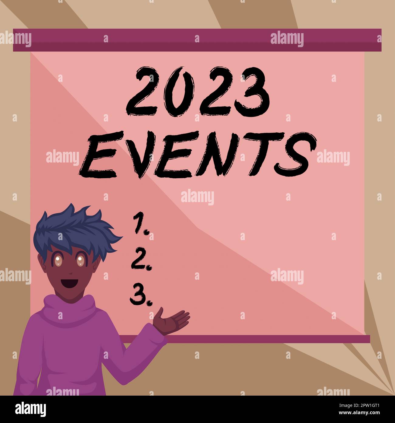Conceptual display 2023 Events, Business approach New year celebrations ...