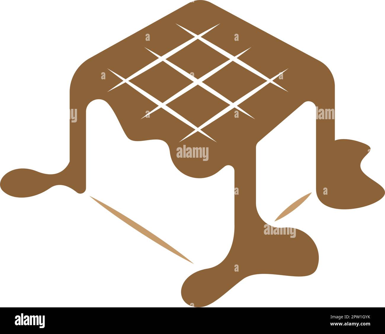 Cake icon logo design Stock Vector Image & Art - Alamy