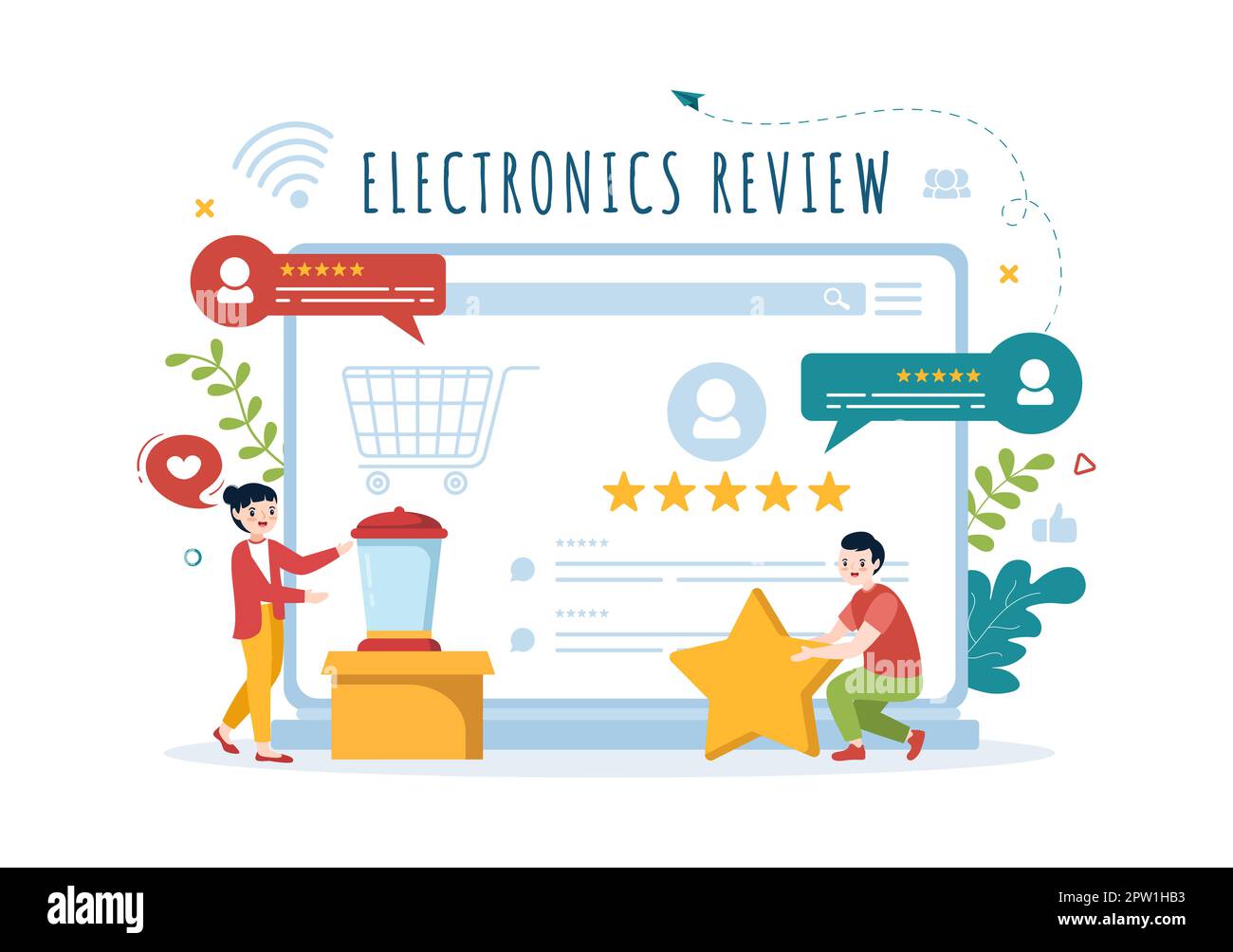 Electronics Review with Customer Rating Quality of Service or ...