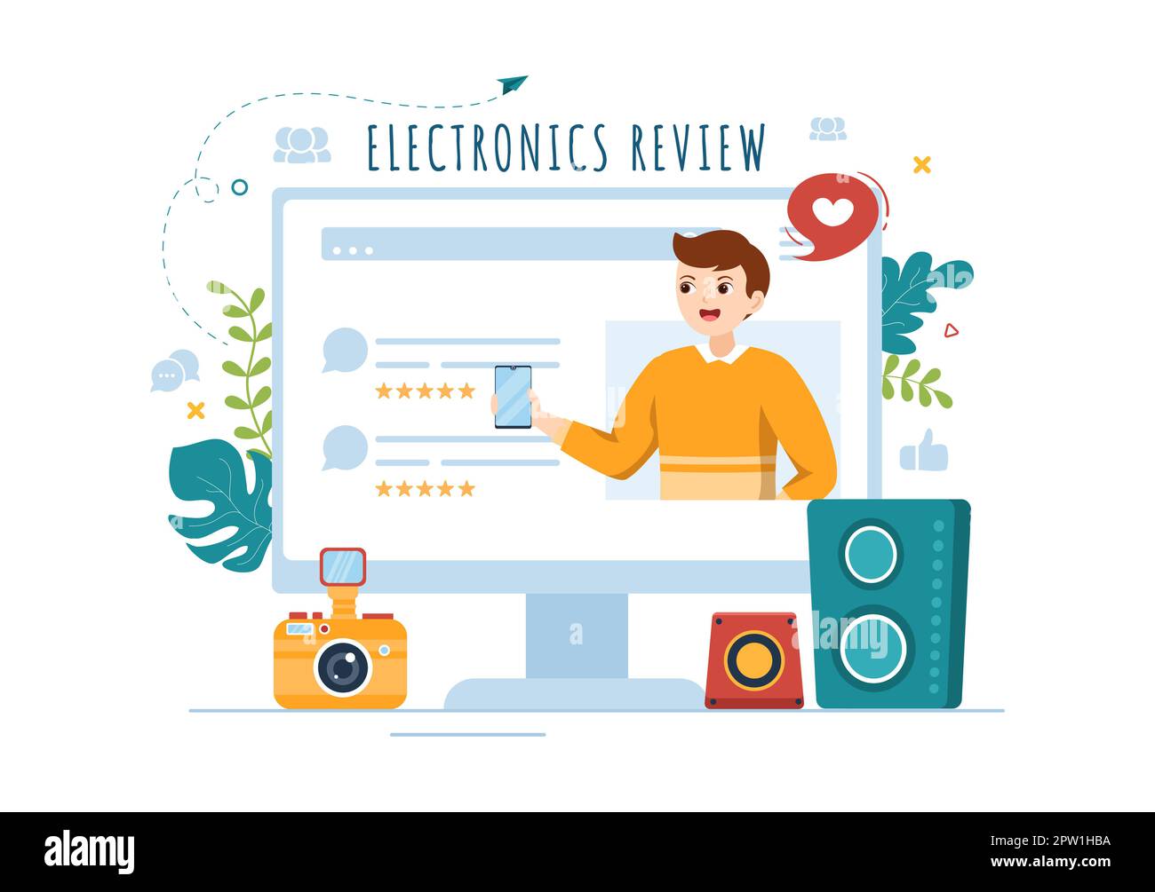 Electronics Review with Customer Rating Quality of Service or ...
