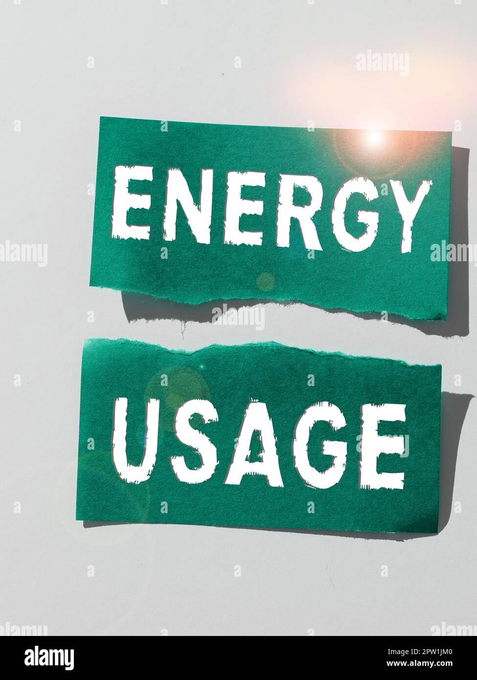Text sign showing Energy Usage, Business approach Amount of energy ...