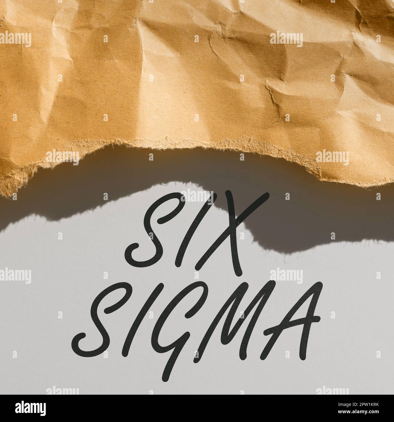 Conceptual caption Six Sigma, Conceptual photo management techniques to ...