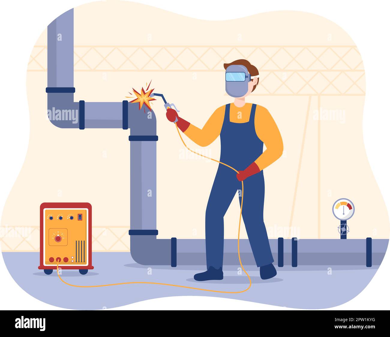 Welding Service with Professional Welder Job Weld Metal Structures ...