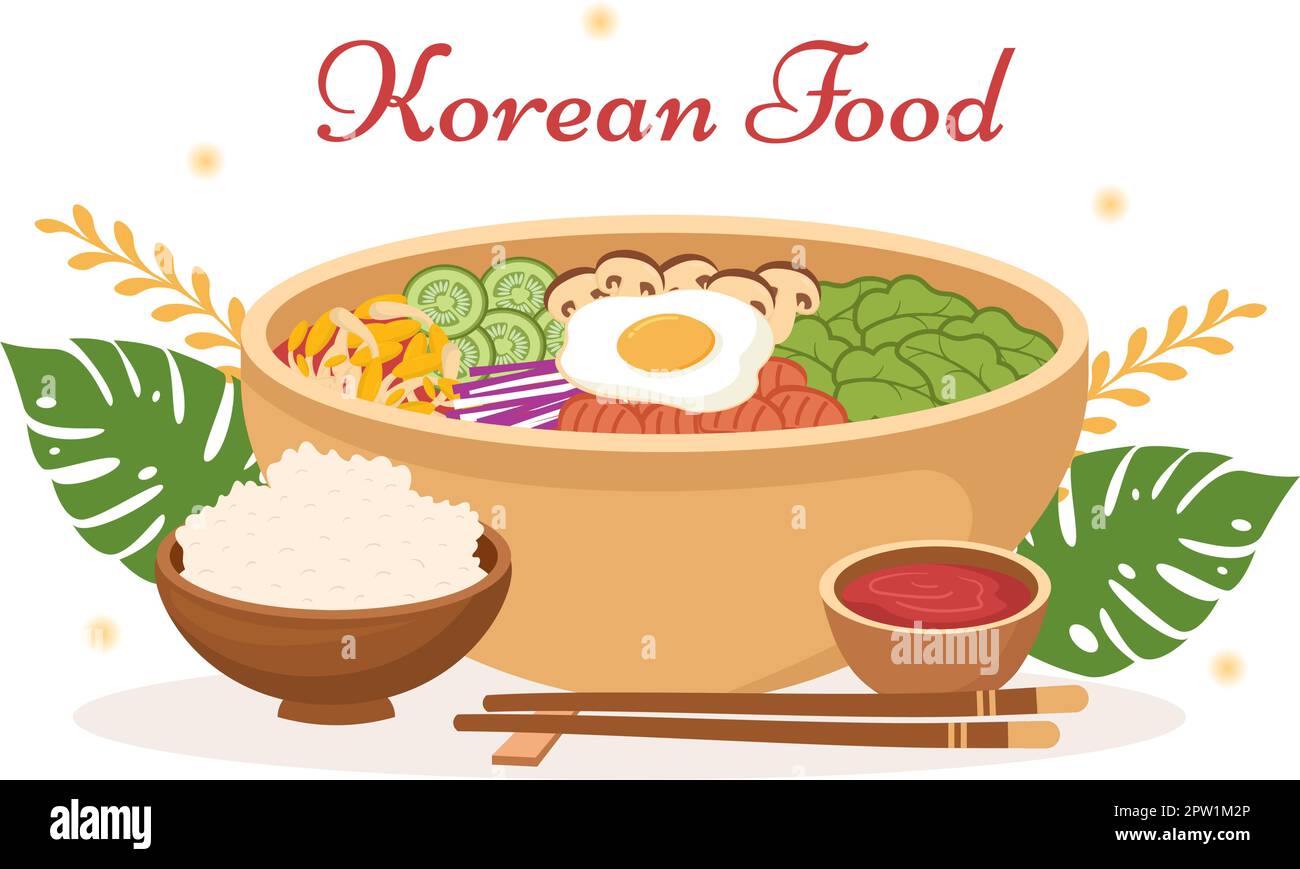 Tteokbokki korean Stock Vector Images - Alamy