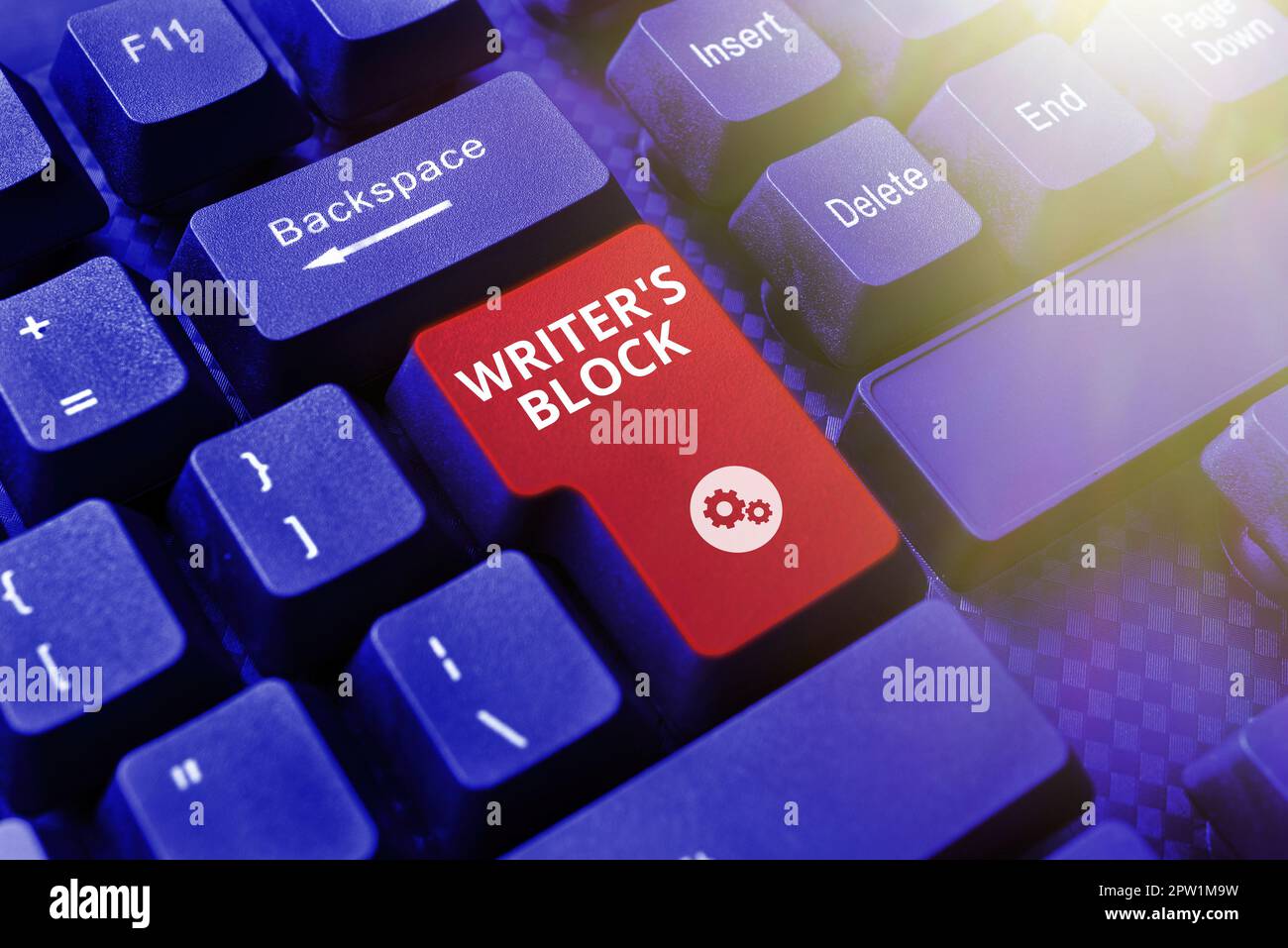 Writing displaying text Writer's Block, Conceptual photo Condition of ...