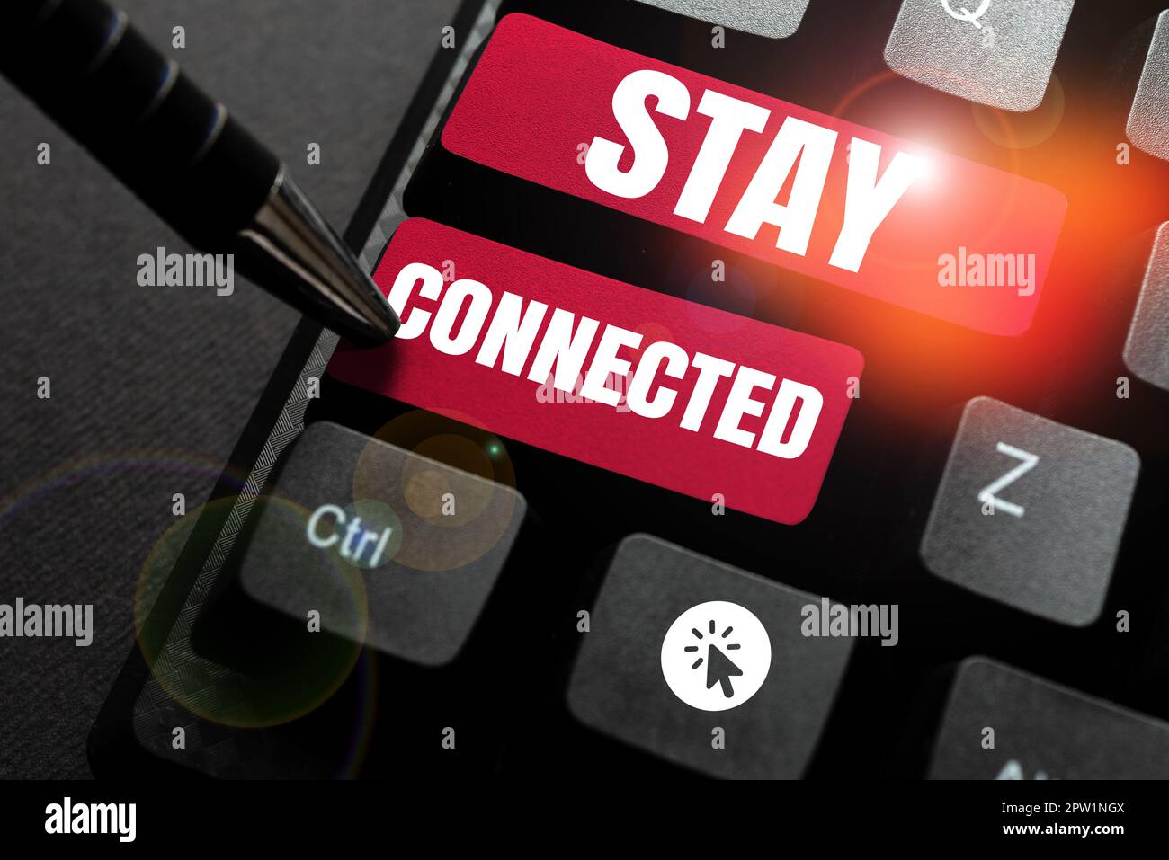 Inspiration showing sign Stay Connected, Word for To keep communicating ...