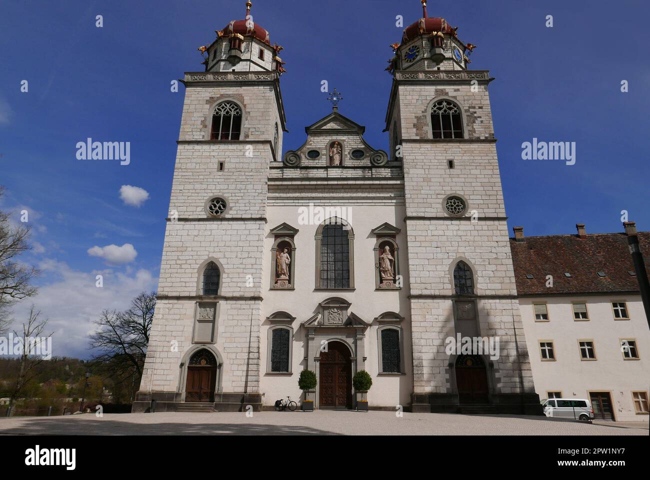 Rheinau Abbey ,Kloster Rheinau, Benedictine monastery in Rheinau ...