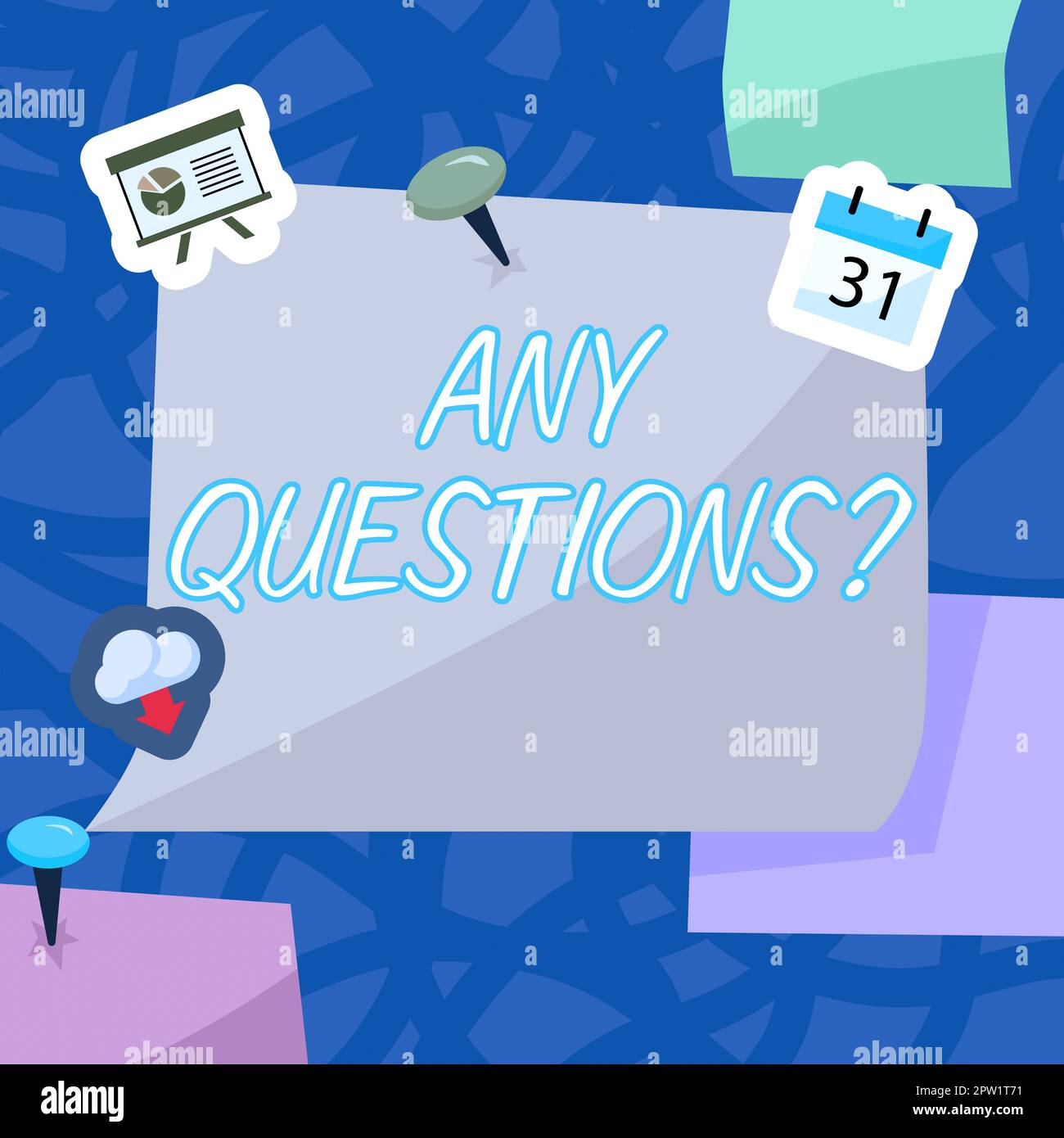 Inspiration showing sign Any Questions, Word Written on Something that ...