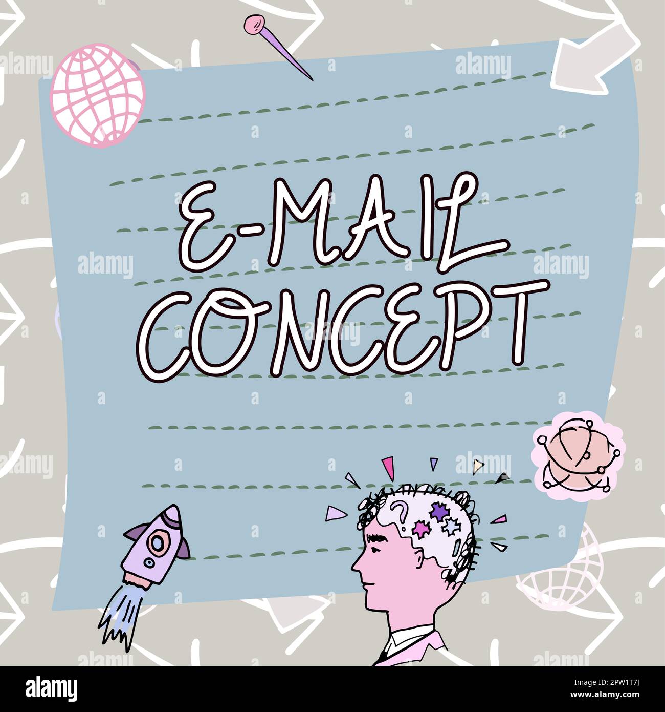 Conceptual caption E Mail Concept, Word Written on sequence of ...