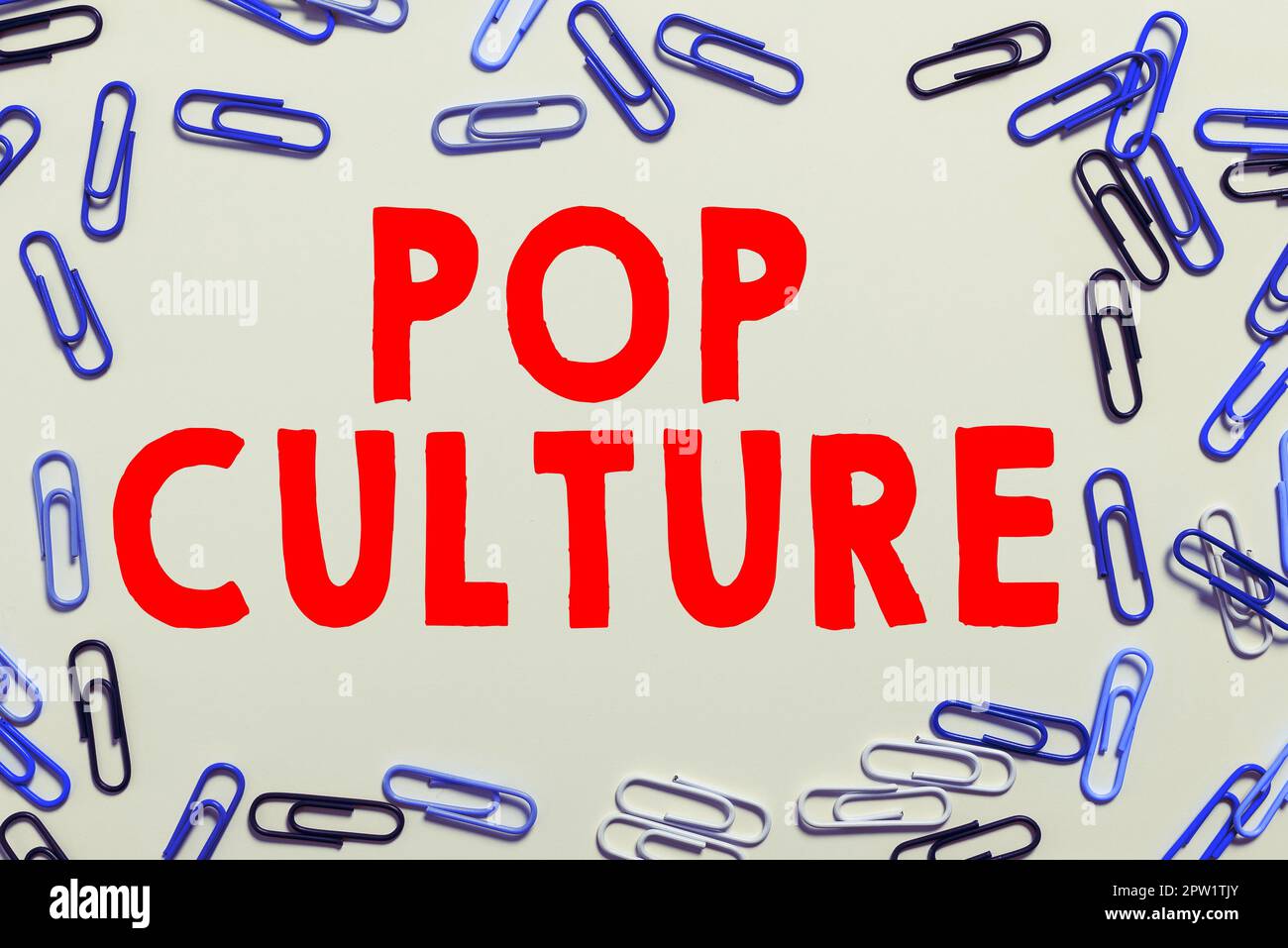 Hand writing sign Pop Culture, Word Written on describes the lifestyle ...