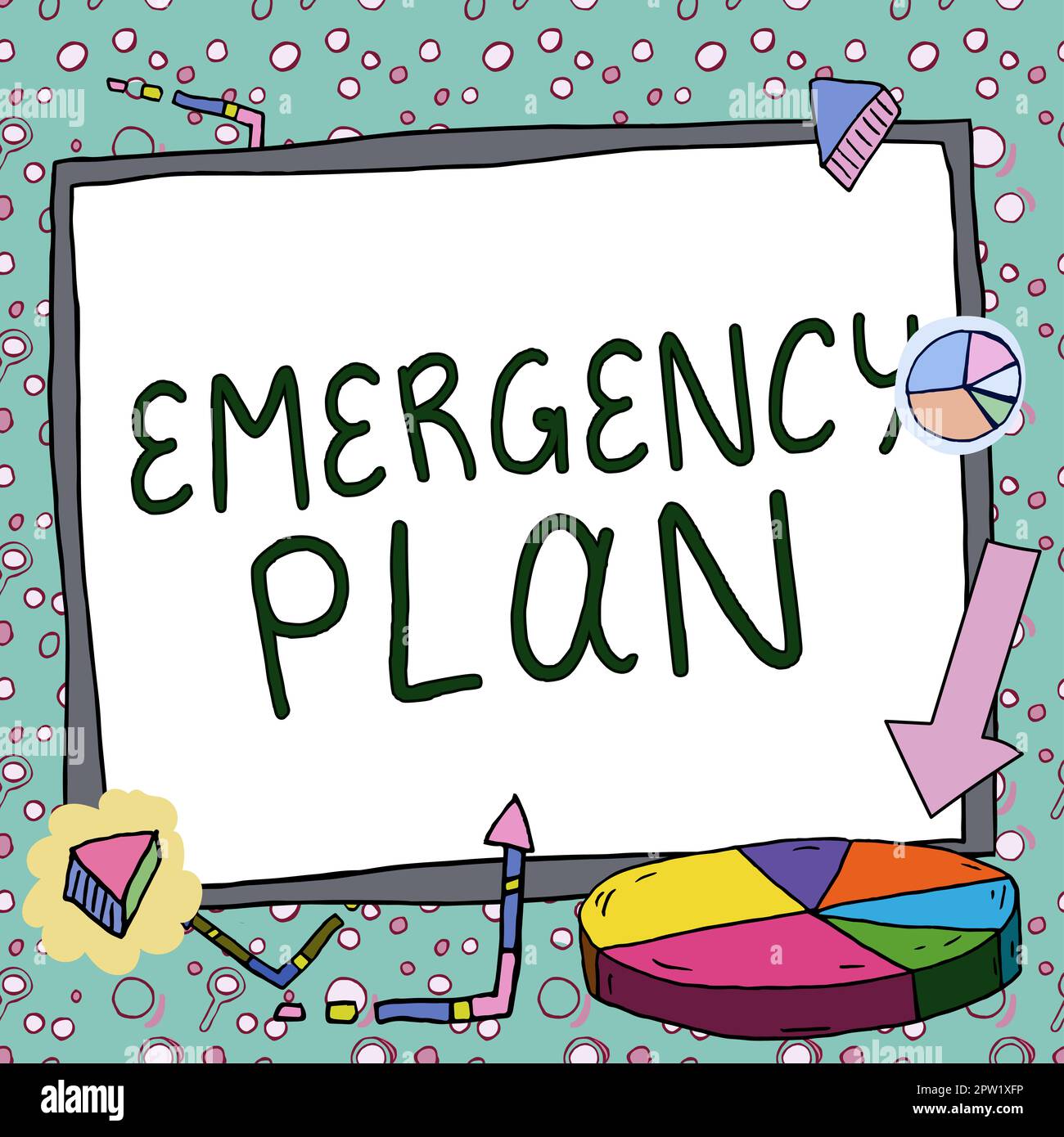 Writing displaying text Emergency Plan, Word Written on Procedures for ...