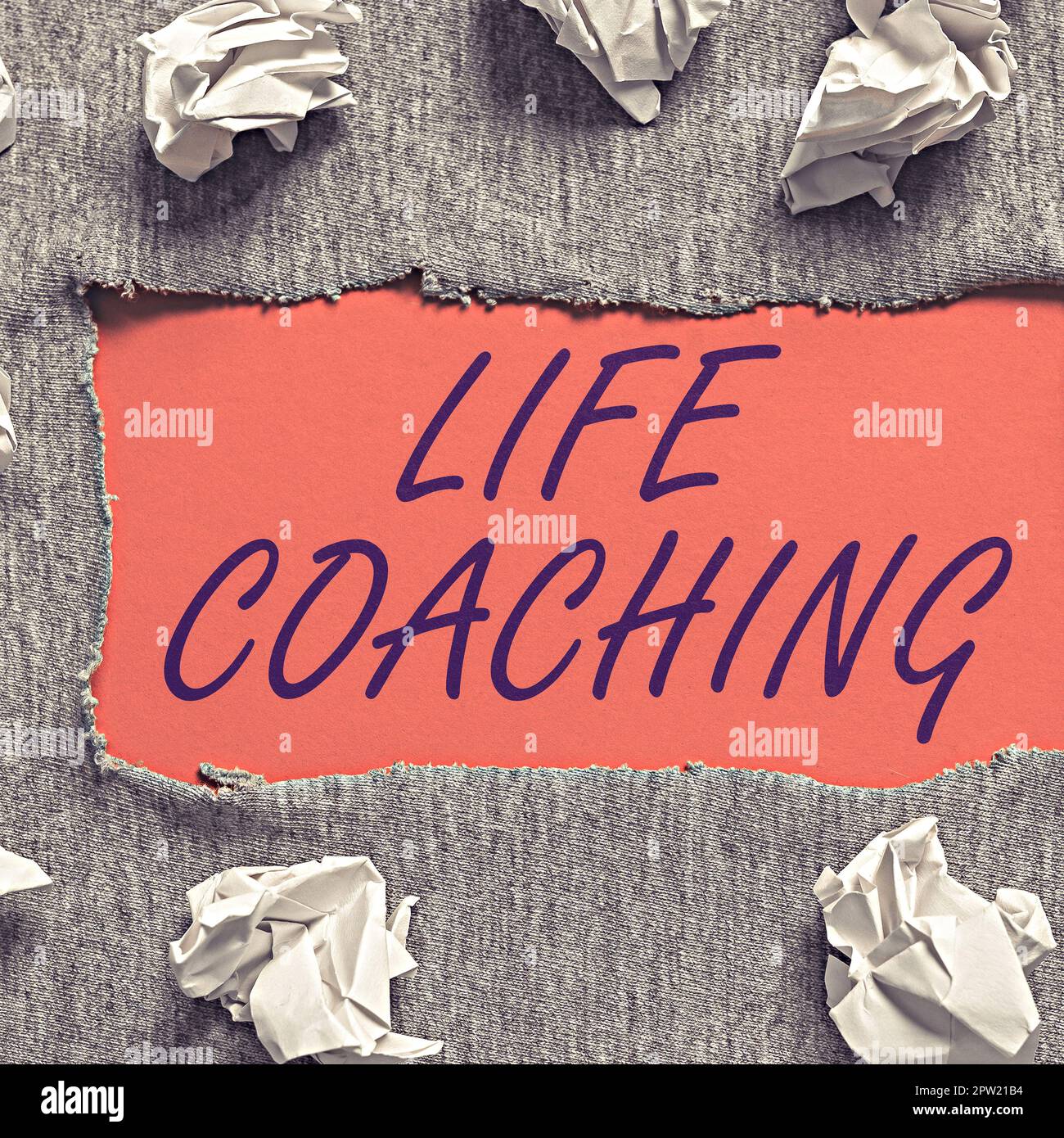 Sign displaying Life Coaching, Business overview Improve Lives by ...