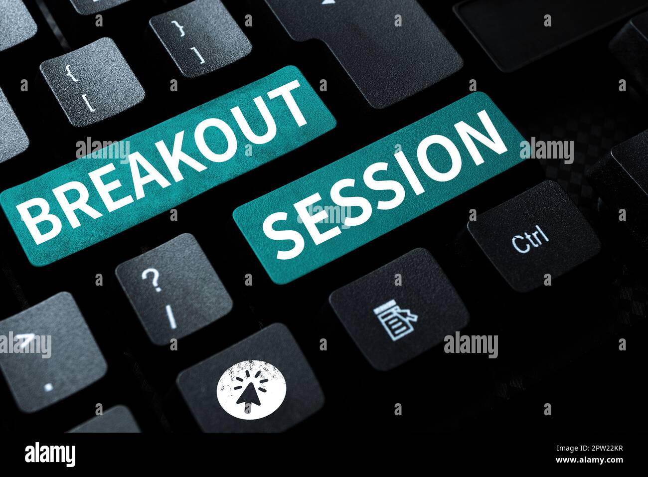 Writing displaying text Breakout Session, Concept meaning workshop ...