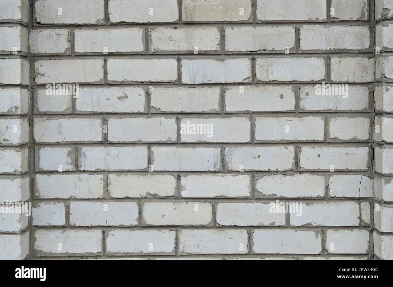 The texture of wall from a variety of old and dirty brick. Detailed ...