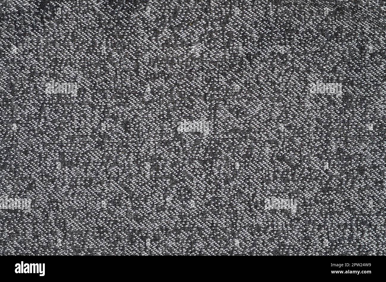Black and white wool fabric for background. Heather backdrop pattern ...