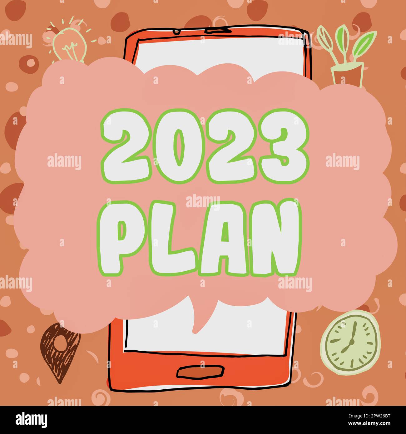 Text showing inspiration 2023 Plan, Concept meaning setting up your ...