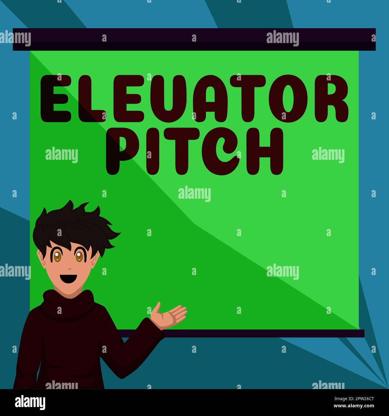 Text caption presenting Elevator Pitch, Conceptual photo A persuasive ...