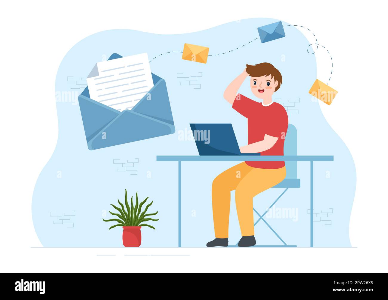 Email Service with Correspondence Delivery, Electronic Mail Message and ...