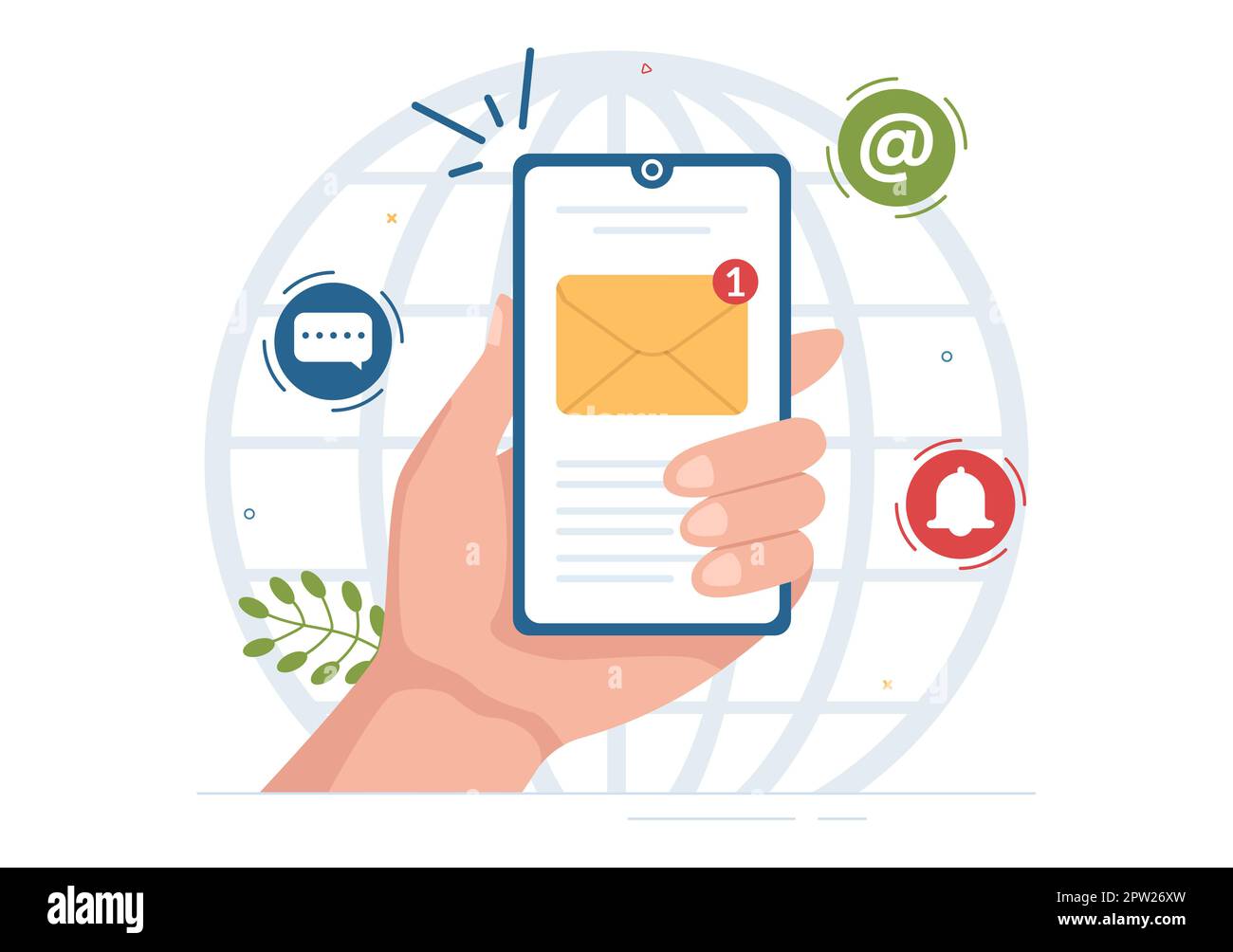 Email Service with Correspondence Delivery, Electronic Mail Message and ...