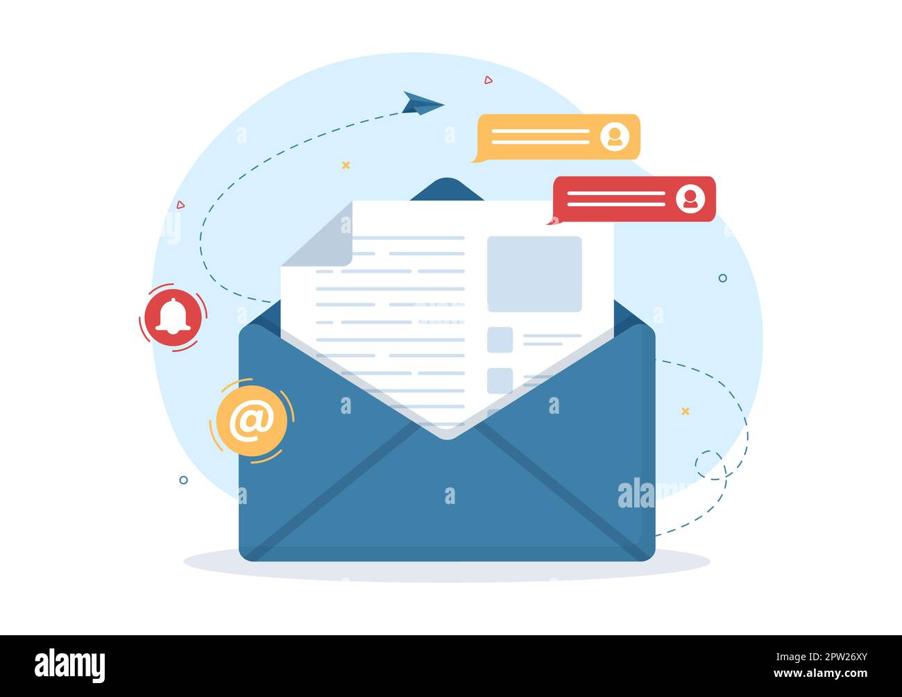 Email Service with Correspondence Delivery, Electronic Mail Message and ...