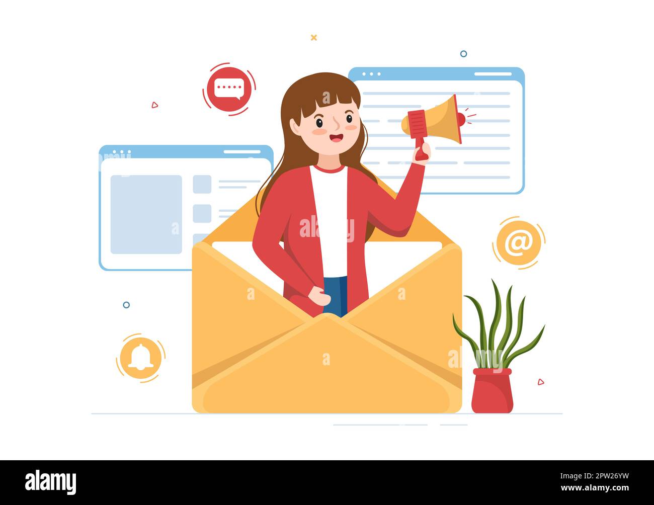 Email Service with Correspondence Delivery, Electronic Mail Message and ...