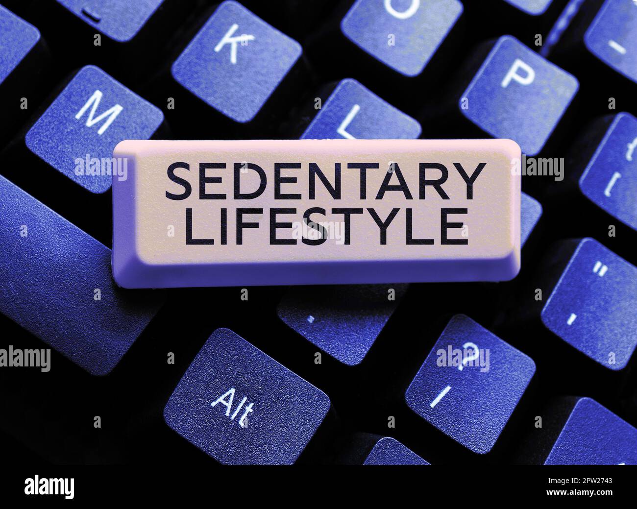 Handwriting text Sedentary Lifestyle, Word Written on ways and means of ...