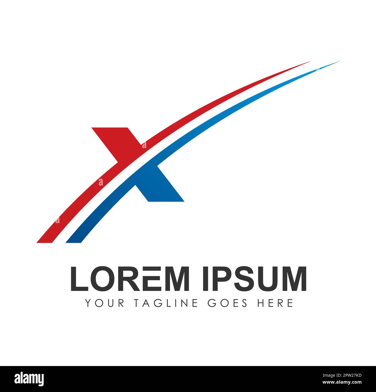 Monogram Logo Initial Letter X Stock Vector Image & Art - Alamy