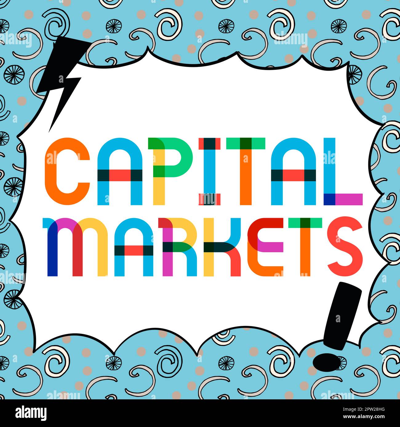 Inspiration showing sign Capital Markets, Word Written on Allow ...