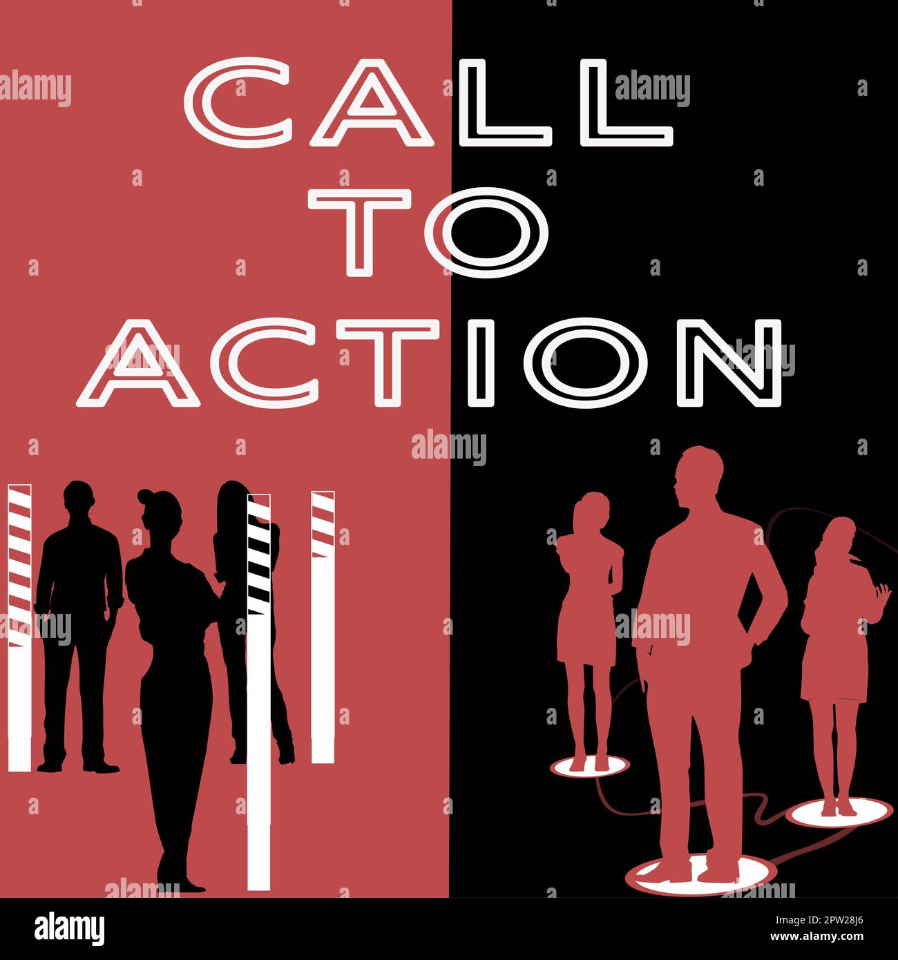 Sign displaying Call To Action, Conceptual photo Encourage Decision ...