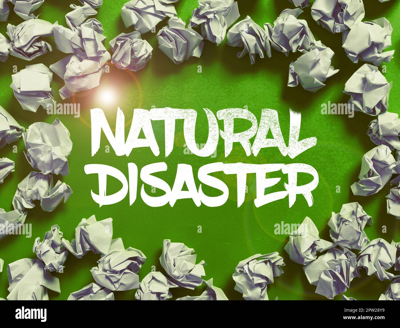 Conceptual display Natural Disaster, Business approach occurring in the ...