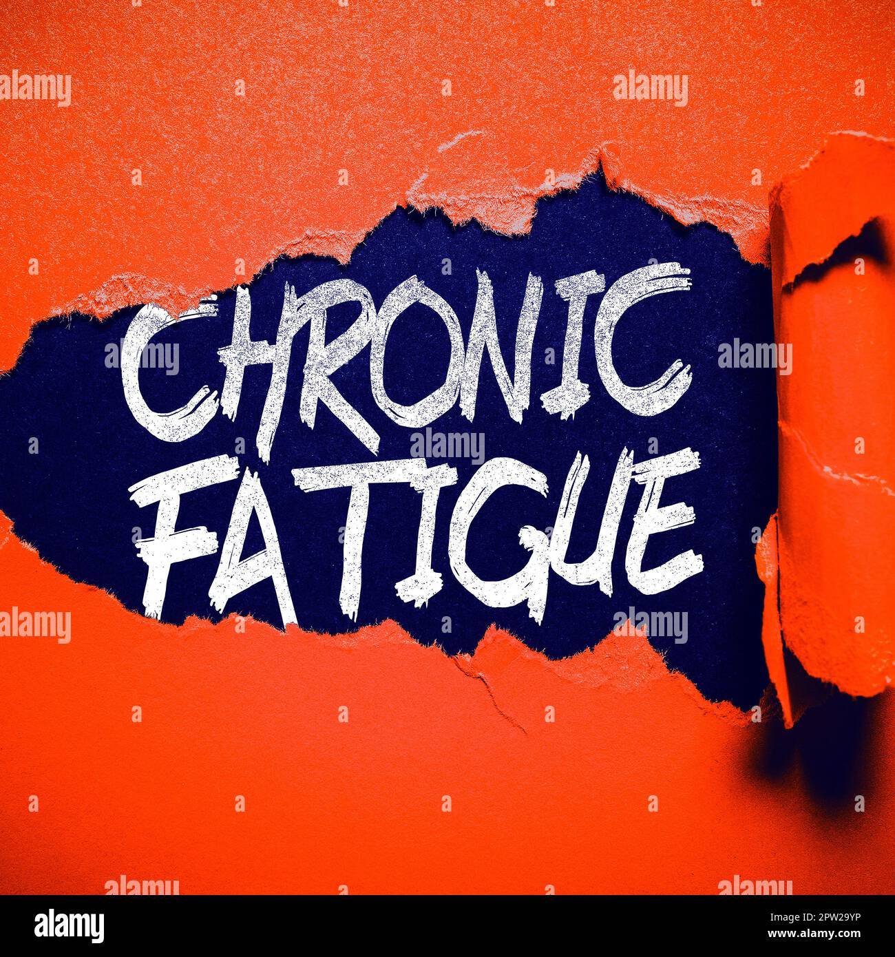 Sign displaying Chronic Fatigue, Business approach A disease or ...