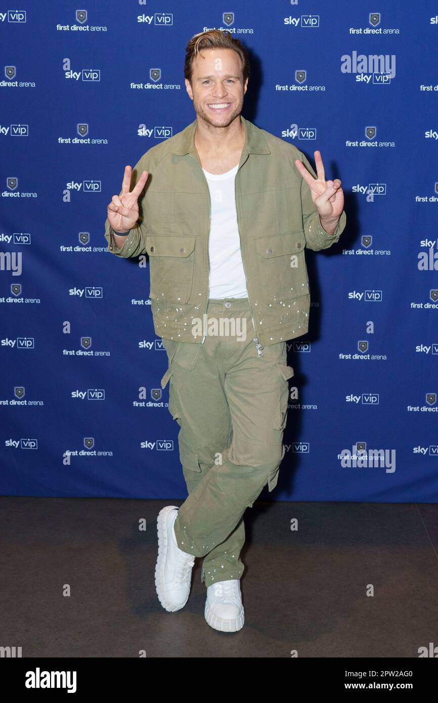 EDITORIAL USE ONLY Olly Murs at the launch of the new Sky VIP lounge at ...