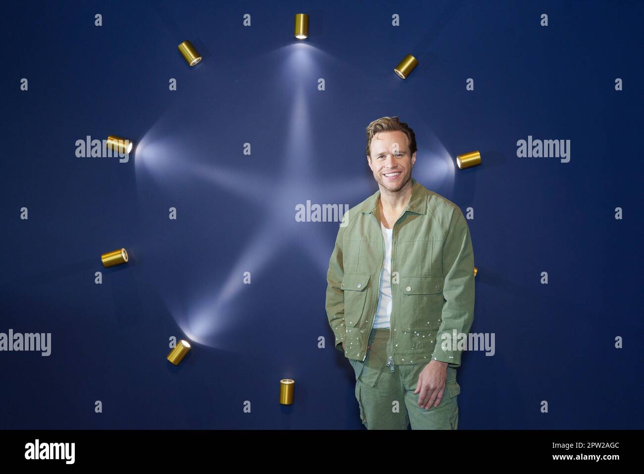 EDITORIAL USE ONLY Olly Murs at the launch of the new Sky VIP lounge at ...