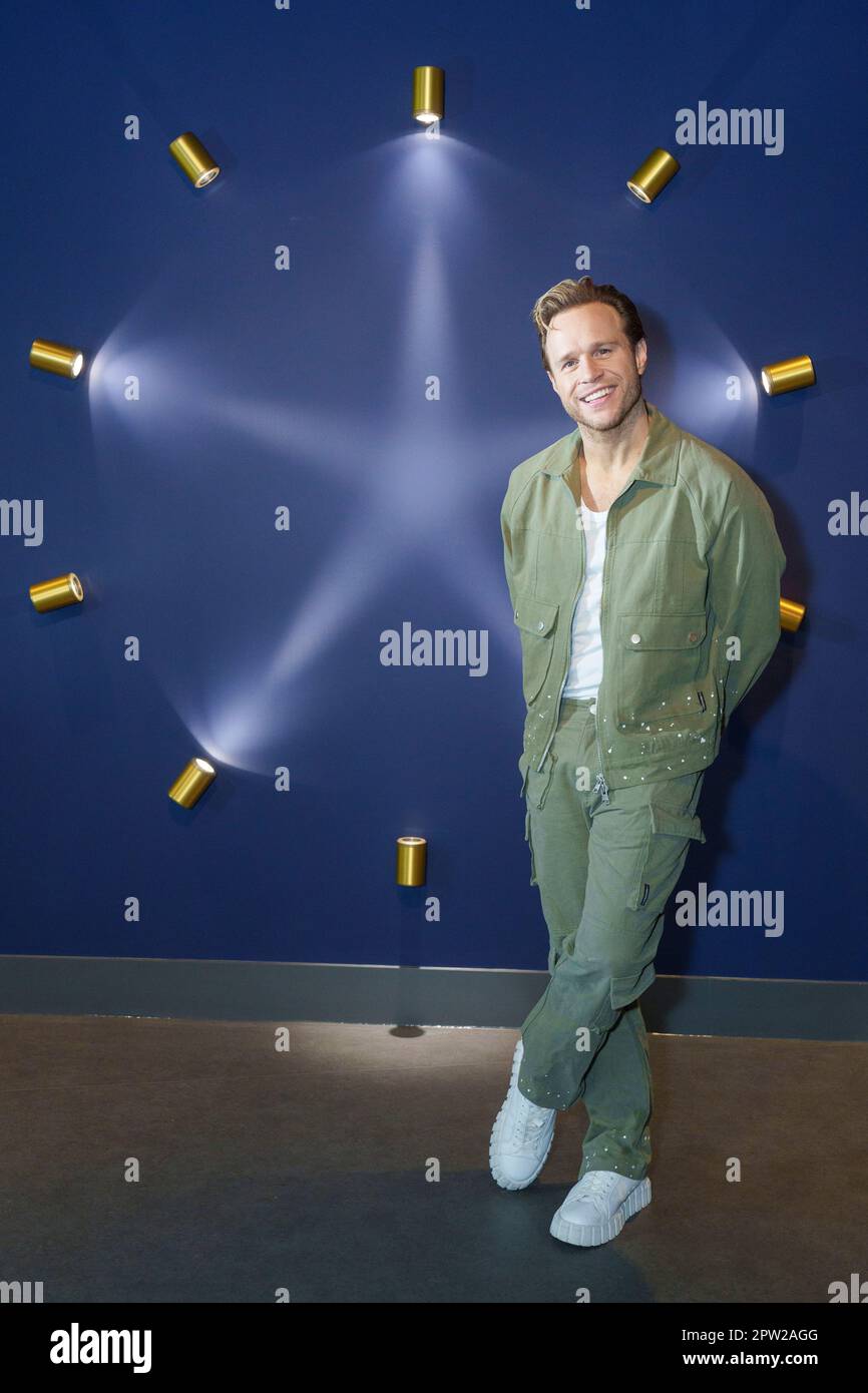EDITORIAL USE ONLY Olly Murs at the launch of the new Sky VIP lounge at ...