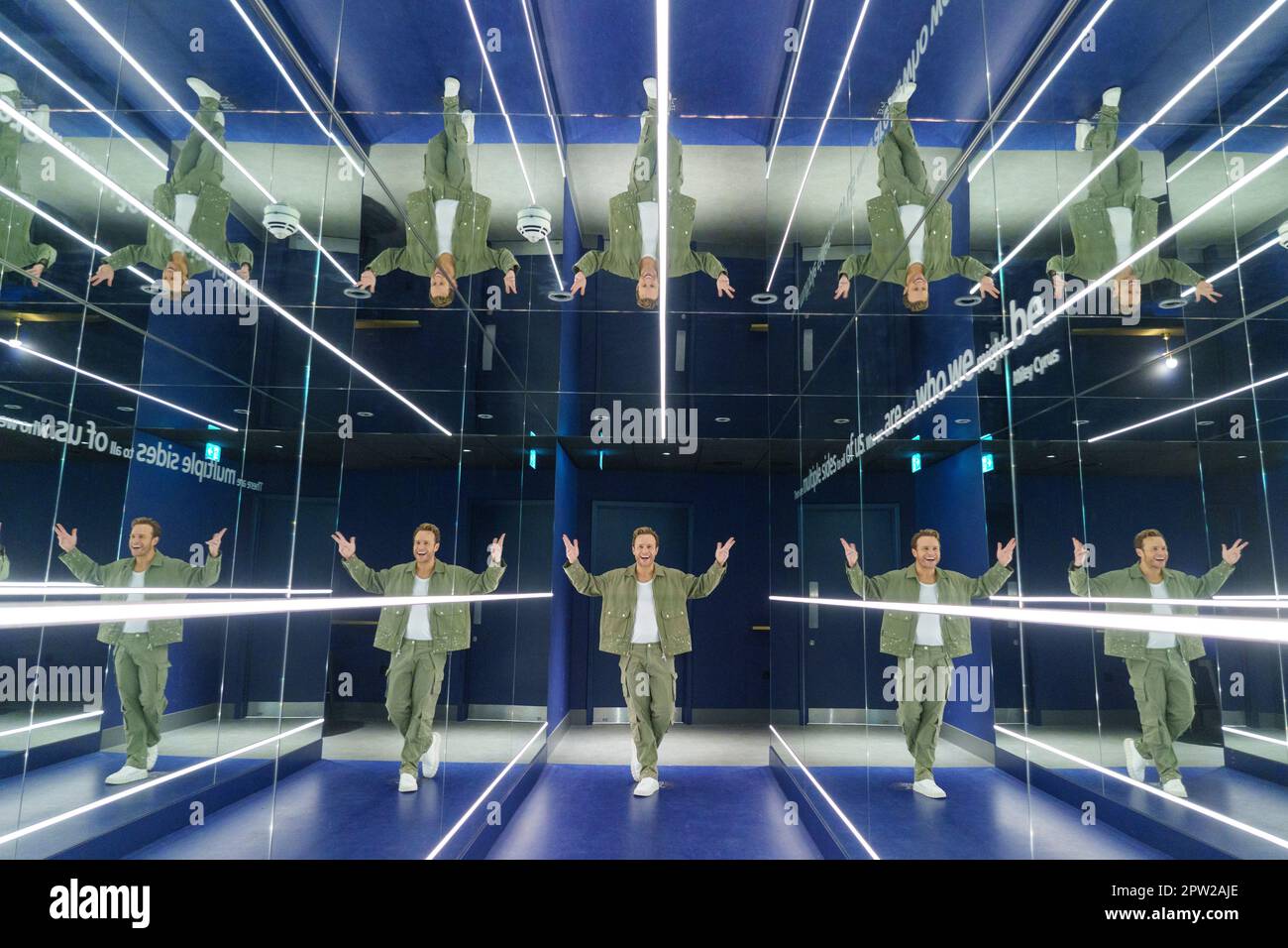 EDITORIAL USE ONLY Olly Murs at the launch of the new Sky VIP lounge at ...