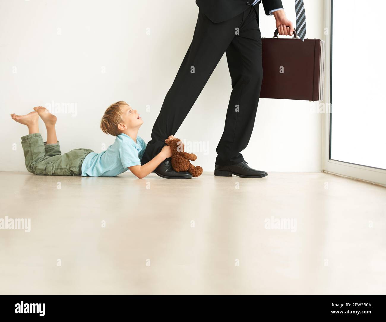 Father Leaving For Work