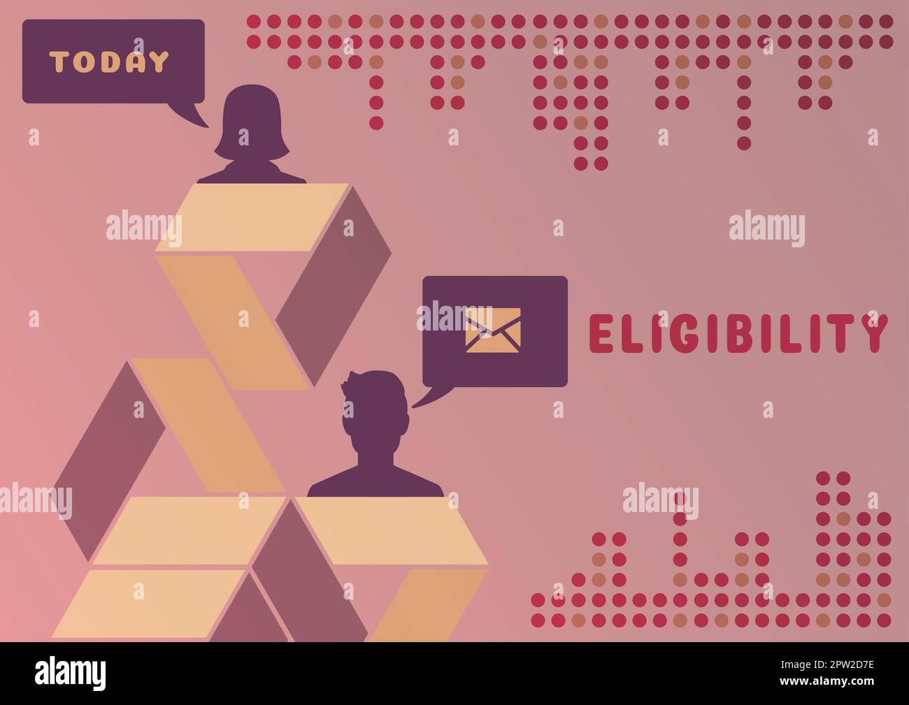 Inspiration showing sign Eligibility, Concept meaning State of having ...